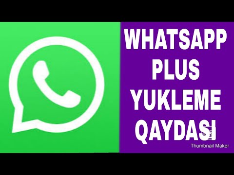 WHATSAPP PLUS YUKLEME QAYDASI EN SON VERSIYA 16.80.0 (2021)