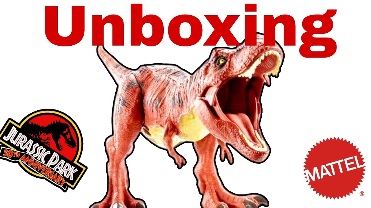 Best Trex Toy Ever!! Unboxing Jurrasic World Electronic Real Feel Trex ...