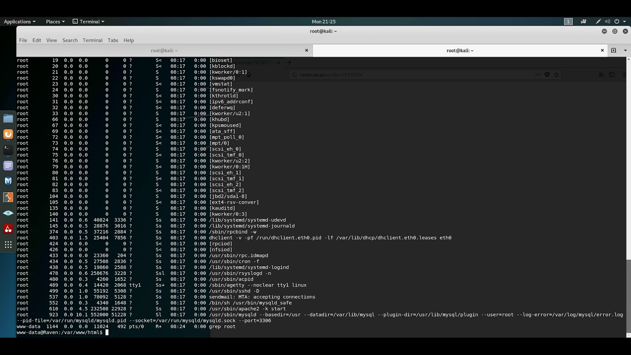 Raven: 2 Vulnhub Walkthrough - YouTube