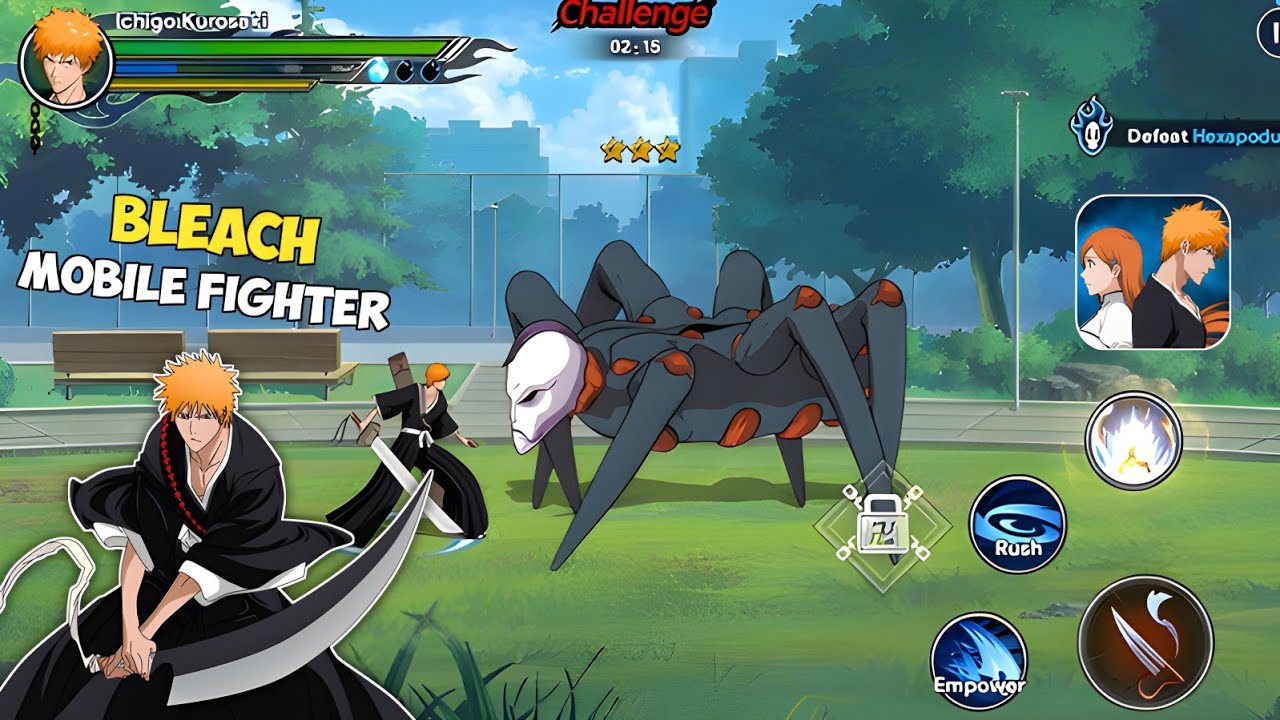 KEREN! Game Bleach Mobile Fighter Android | Boundary - Bleach Duel ...