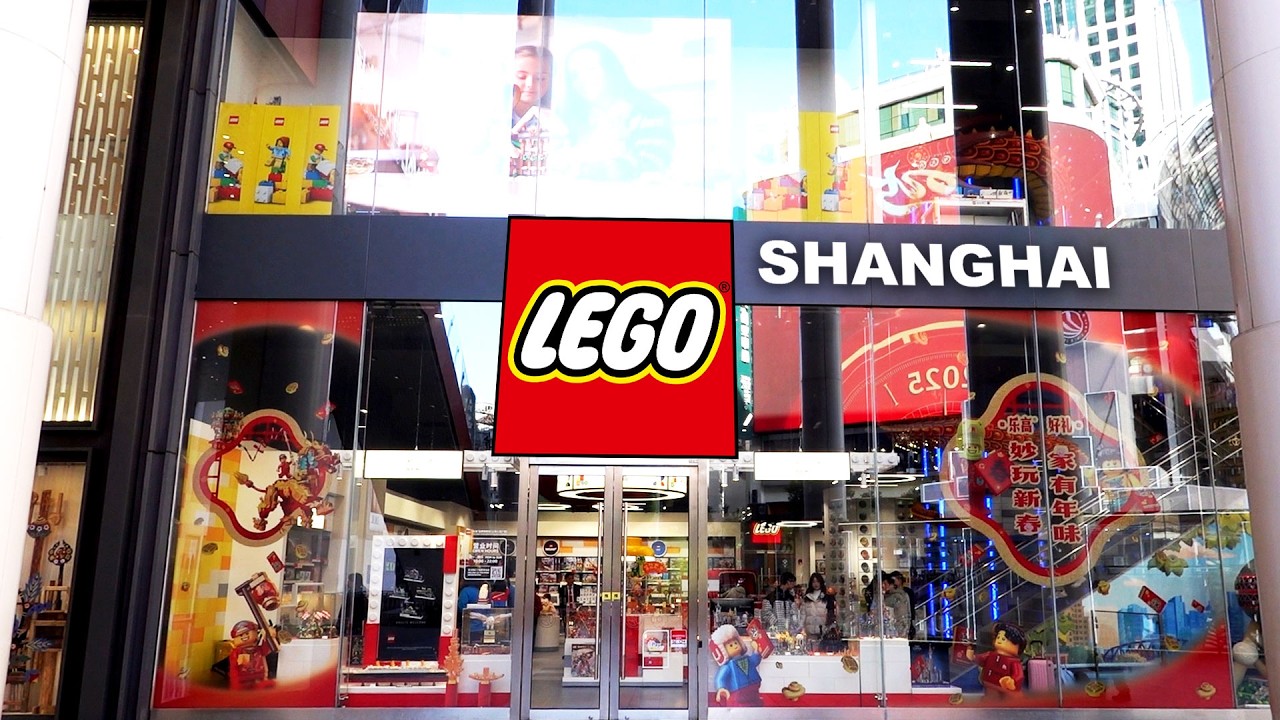 INSIDE Shanghai’s MASSIVE LEGO Flagship Store! - YouTube