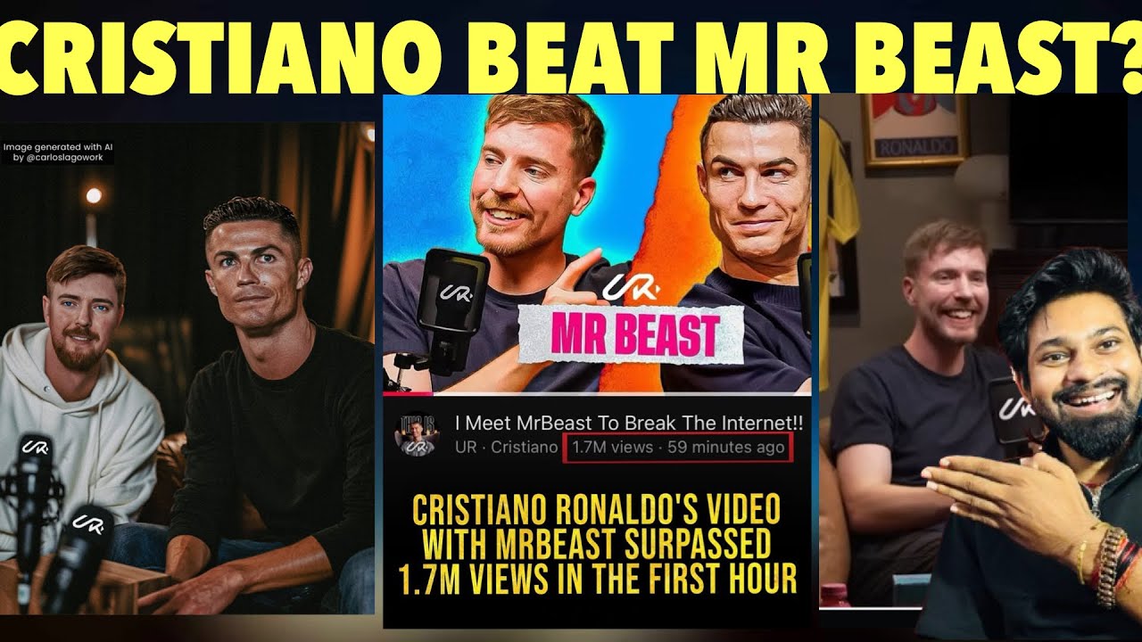 CRISTIANO BEAT MR BEAST? - YouTube