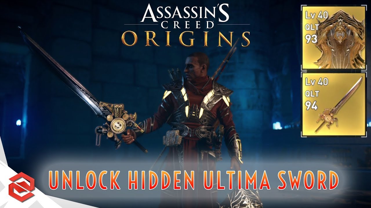 Assassin's Creed Origins Walkthrough: Unlock Hidden Ultima Sword - Side ...