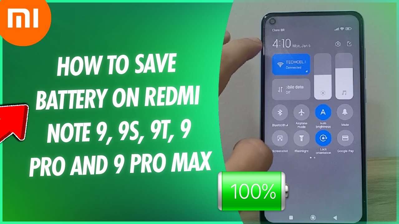 How to save battery on Redmi Note 9, 9S, 9T, 9 Pro and 9 Pro Max - YouTube