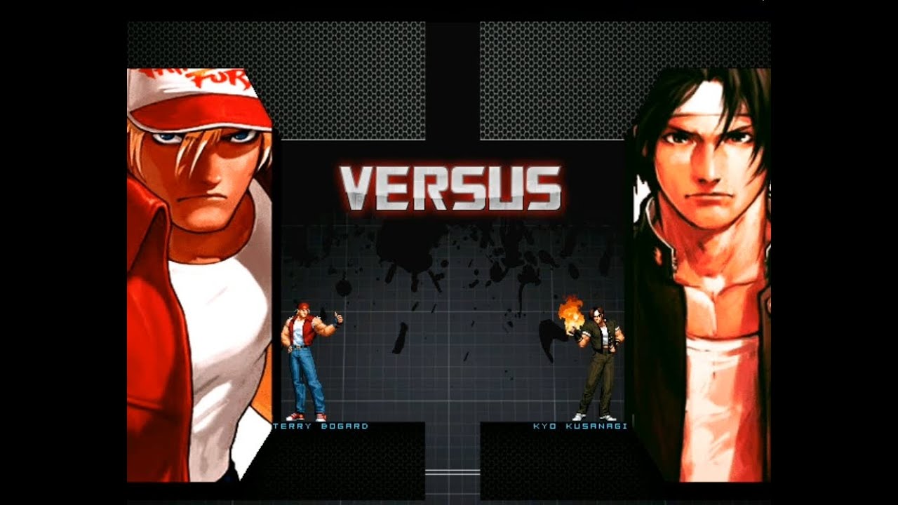 Terry Bogard VS. Kyo Kusanagi - YouTube