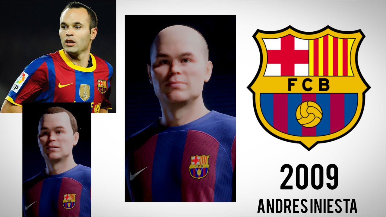 EA FC 24 - Pro Clubs Lookalike | Andres Iniesta + Stats | 2009 FC ...