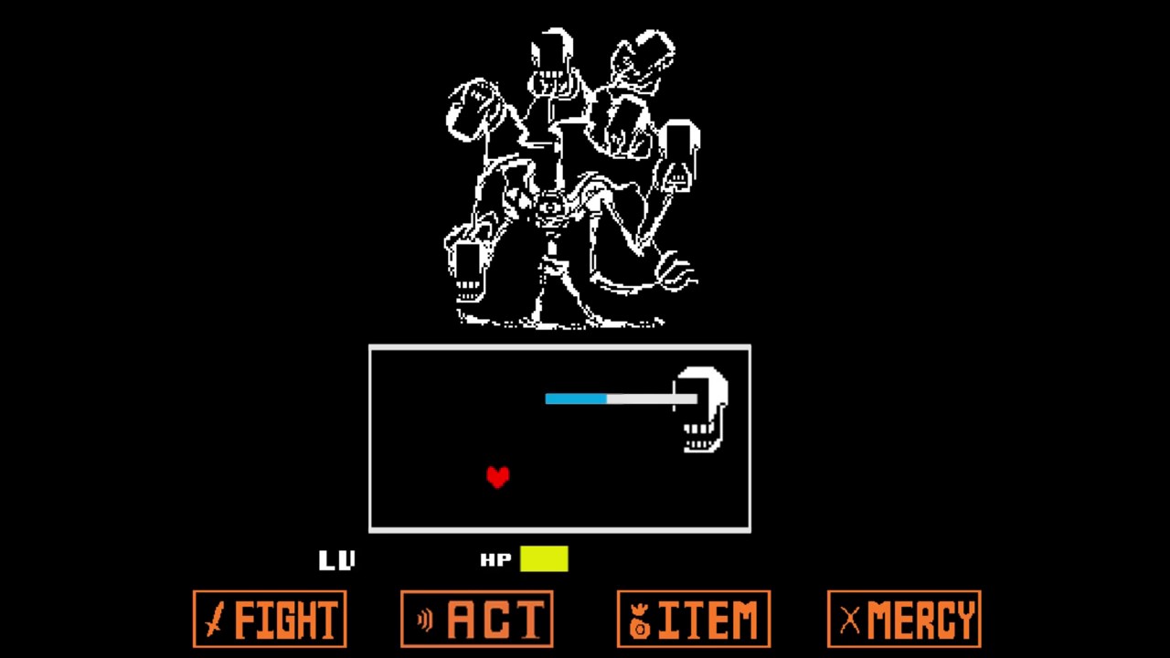 HELP_tale! Papyrus Fight - YouTube