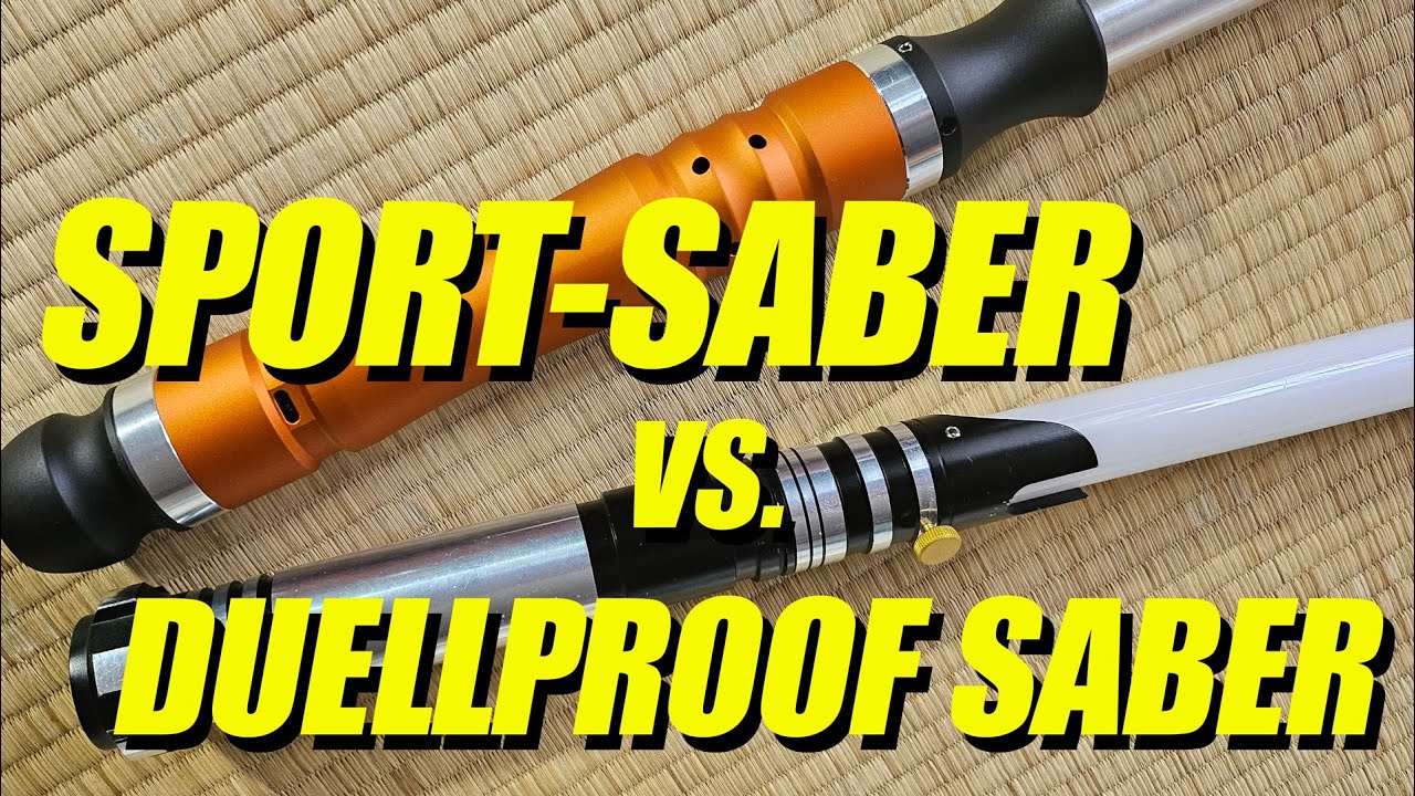 SPORT-SABER vs. DUELLPROOF SABER - Was ist der Unterschied - YouTube