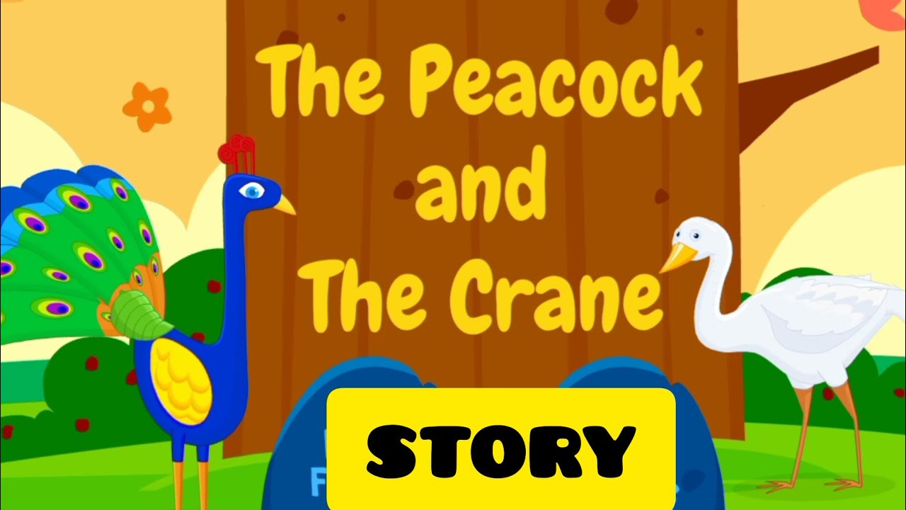 The peacock and the Crane story | Moral of the story | - YouTube