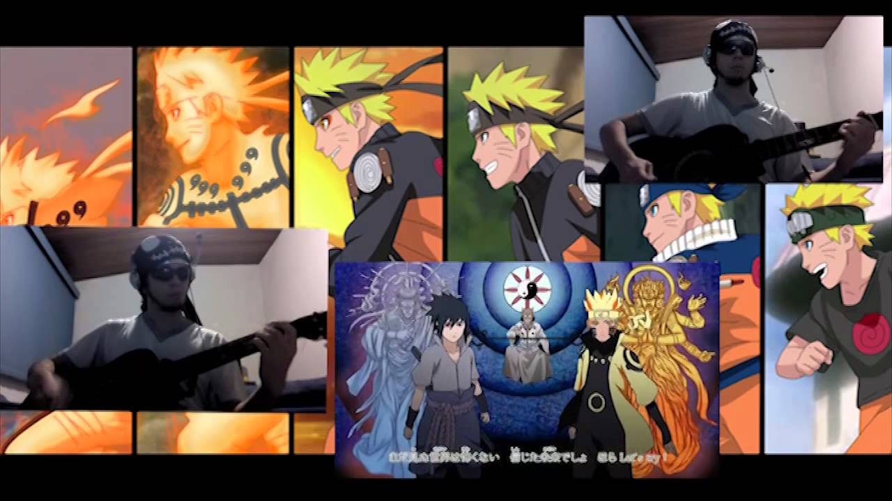 Naruto Shippuden Opening 17 "Wind" Acoustic Cover (by Deni) - YouTube