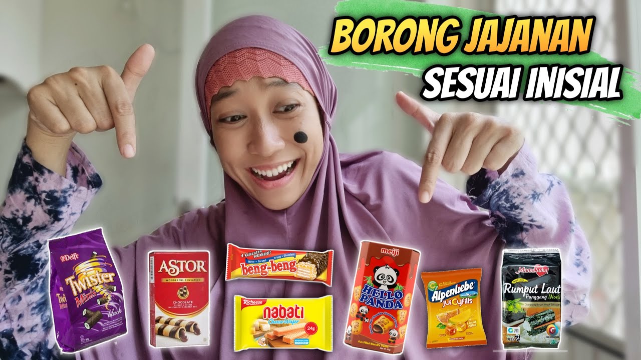 Borong Jajanan Kesukaan - Pilih Sesuai Inisial Tahun Baru 😄 Asti Kunyit ...
