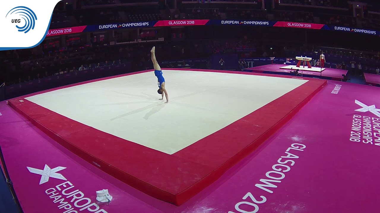 Yumin ABBADINI (ITA) - 2018 Artistic Gymnastics Europeans, junior ...