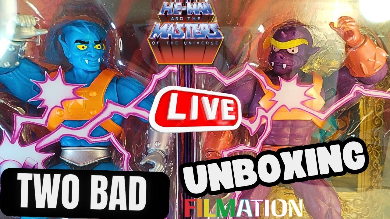 Masters of the Universe Origins Cartoon Collection Two Bad Tuvar ...