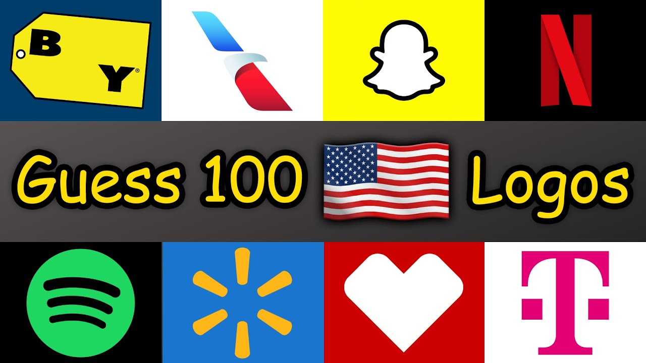 Guess 100 USA Logos In 3 Seconds Logo Quiz YouTube guess-100-usa-logos-in-3-seconds-logo-quiz-youtube