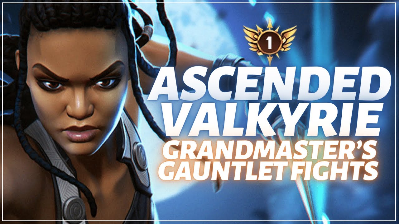Ascended Valkyrie vs Grandmasters Gauntlet 2023 - 8 Solos - YouTube