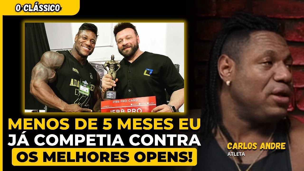 CARLOS ANDRE COMENTA sobre INÍCIO no BODYBUILDING - YouTube
