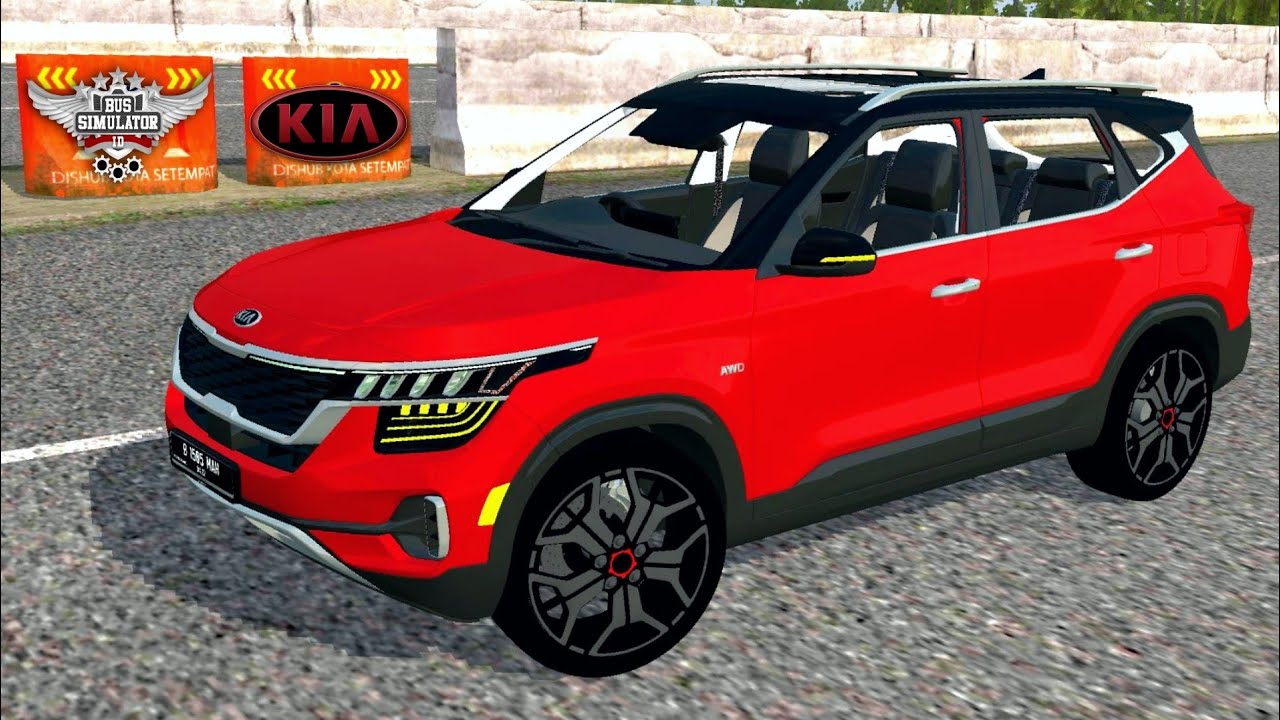 Bussid Kia Car Mod | Kia Seltos Bussid Mod | New Car Mod Bus Simulator ...