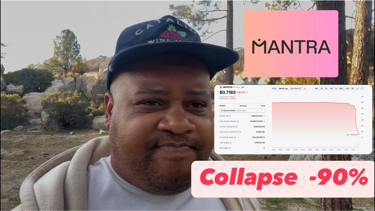 😱Mantra Coin CRASHES 90%! Crypto's Biggest Meltdown Since Terra Luna☠️ ...