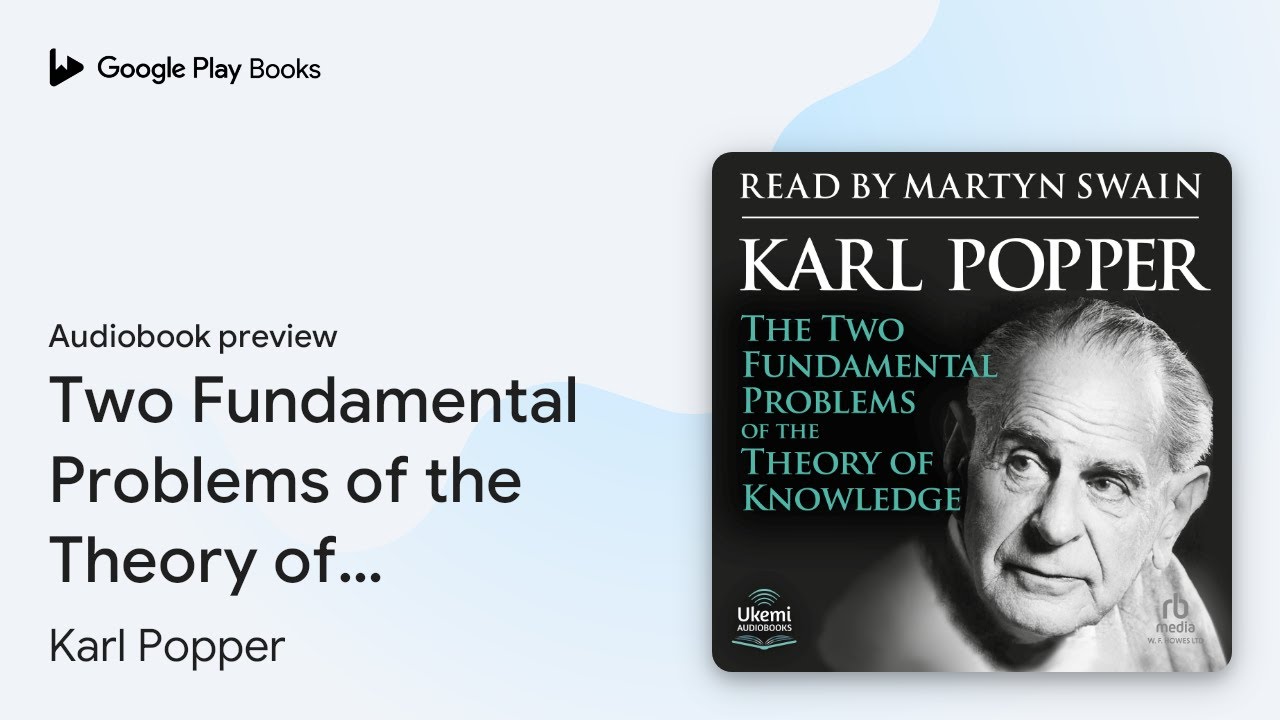 Two Fundamental Problems of the Theory of… by Karl Popper · Audiobook ...