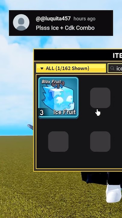 Ice + Cdk + Godhuman Combo In bloxfruits!! #roblox #bloxfruits #shorts - YouTube