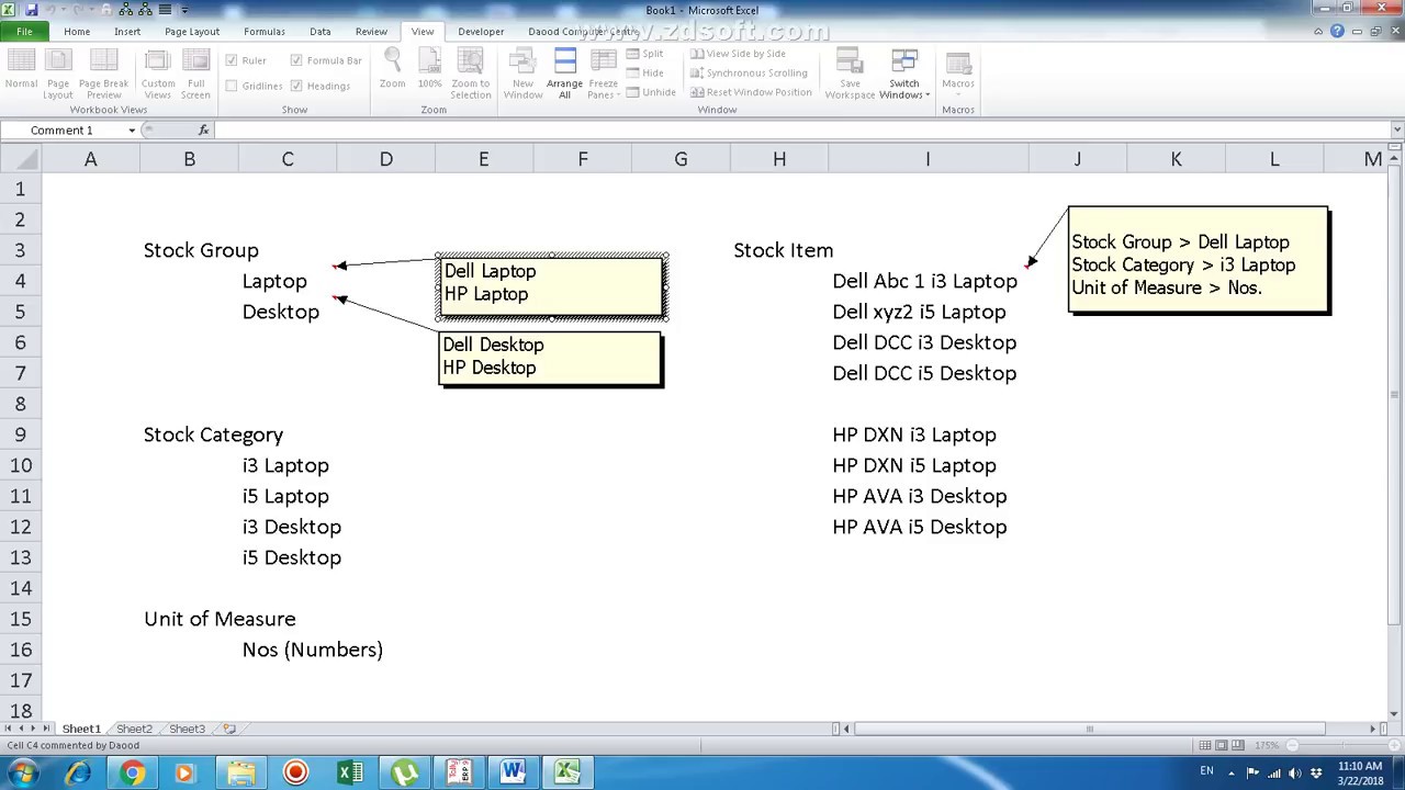 How to Create | Inventory Info Master in Tally.ERP 9 - YouTube