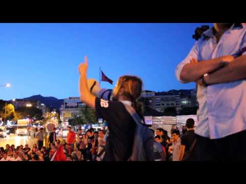 Aydın da Gezi Parkı Protestosu 02 Haziran 2013 -9
