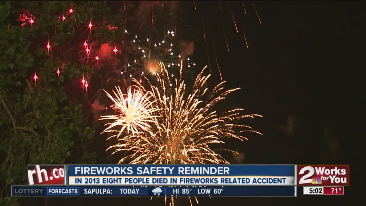 Fireworks dangers - YouTube