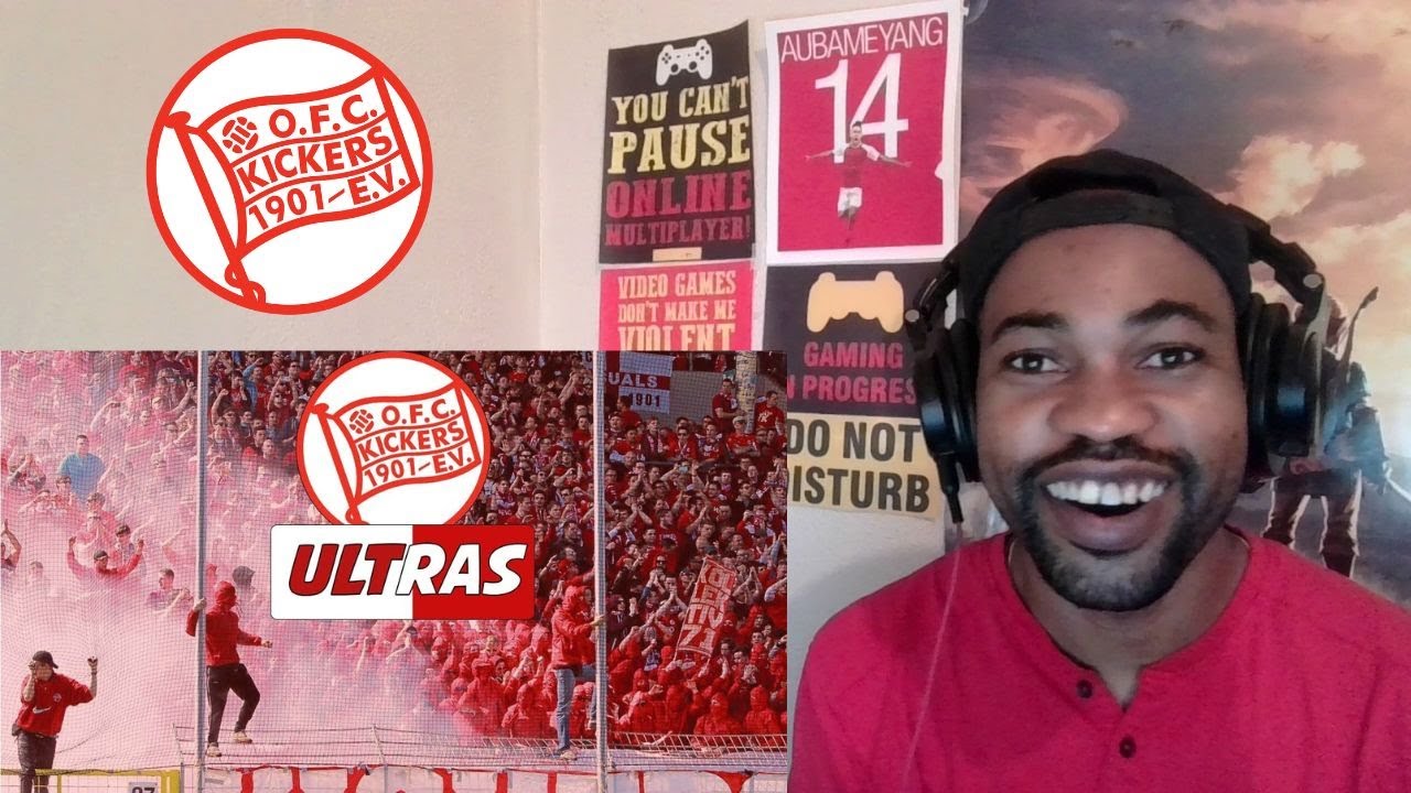 Kickers Offenbach Ultras Best Moments Reaction - YouTube