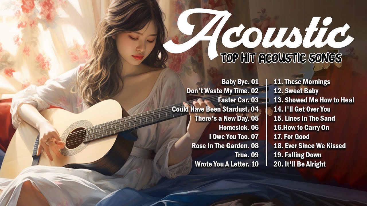 Acoustic Chill 2023 🌷 English Love Songs Cover ~ The Best Acoustic ...