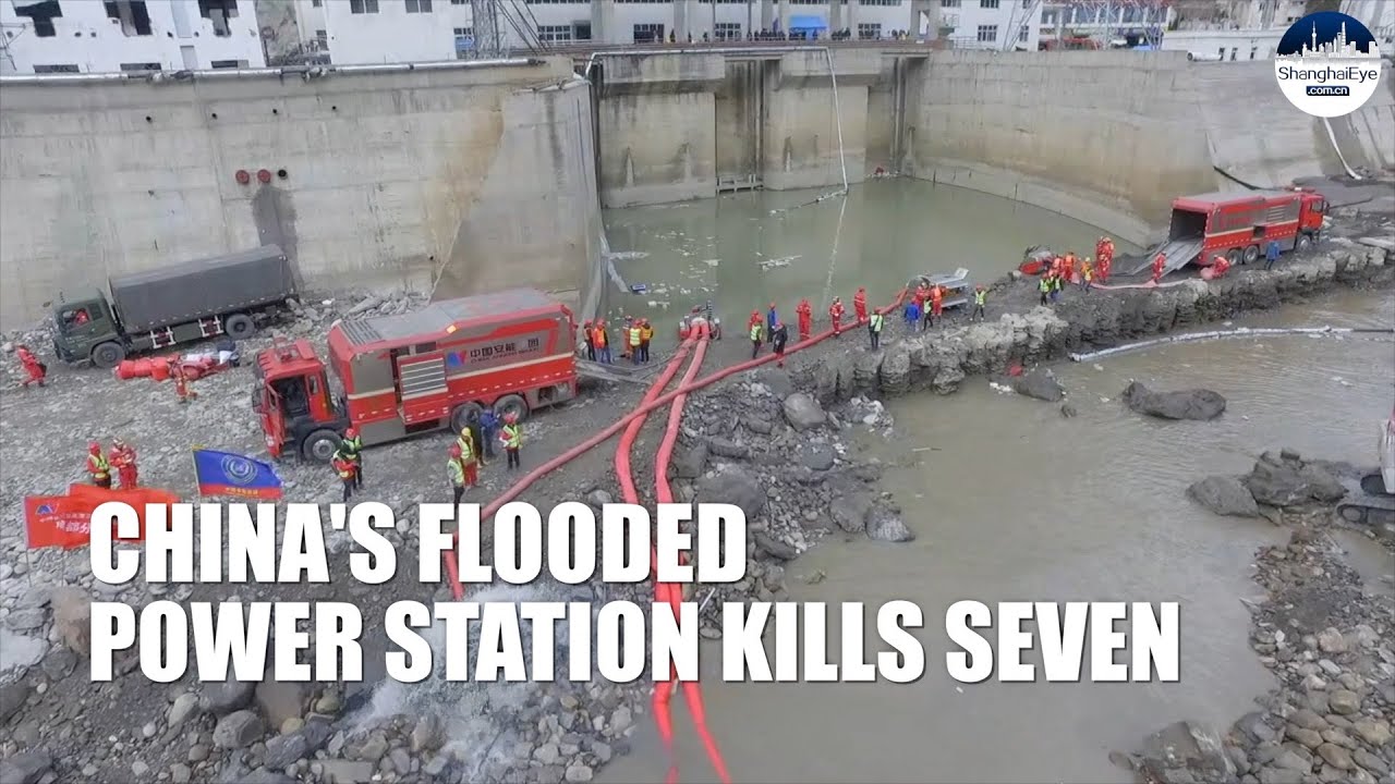 At least 9 killed in SW China's FLOODED power station, 2 out 11 trapped ...