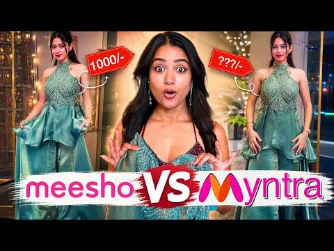 I Bought SAME Rakhi Outfits on MYNTRA & MEESHO 😱 | Is it a SCAM??