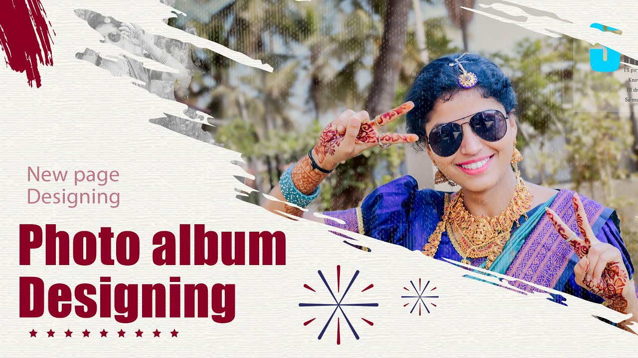 PHOTO ALBUM EDITING TUTORIEL | WEDDING ALBUM #editing #photoshop # ...