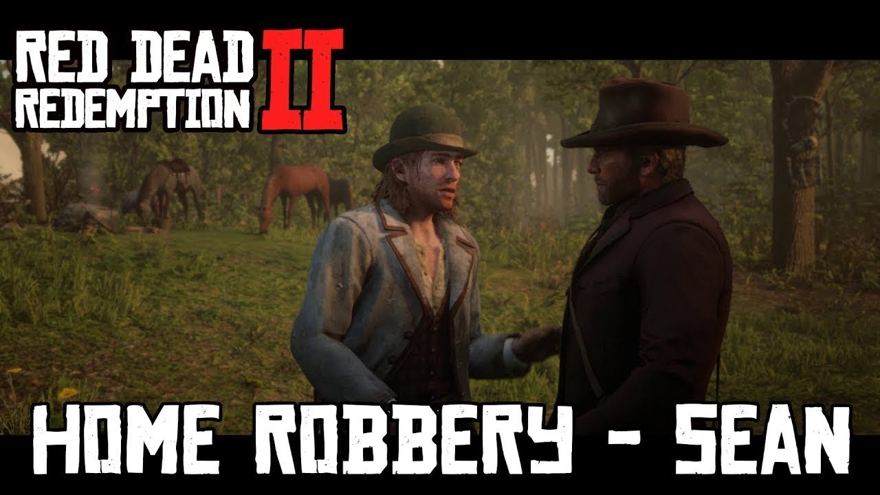 Red Dead Redemption 2 | House robbery with Shaun - YouTube