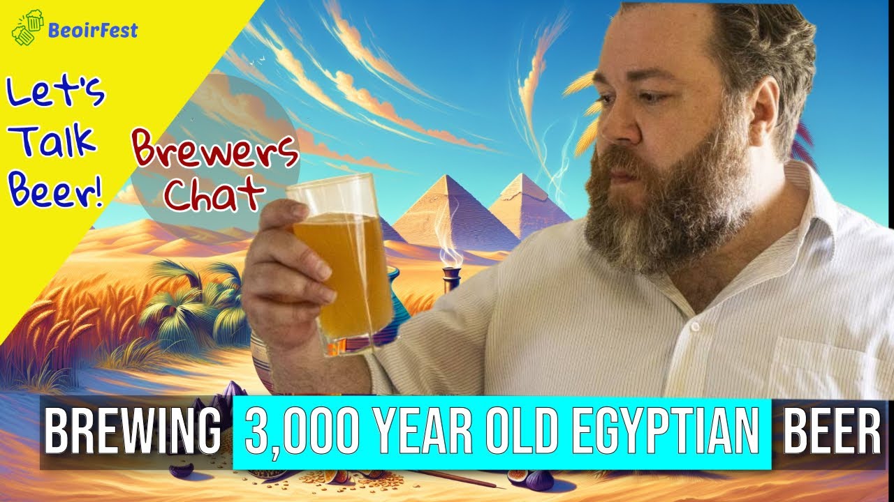 Recreating Ancient Egyptian Beer: A Brewing Journey 🍺 - YouTube