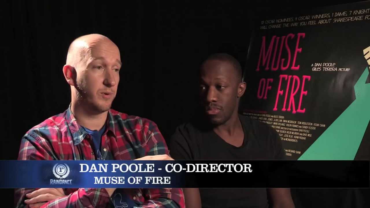 Glies Terera & Dan Poole: Director Interview | Muse of Fire - YouTube