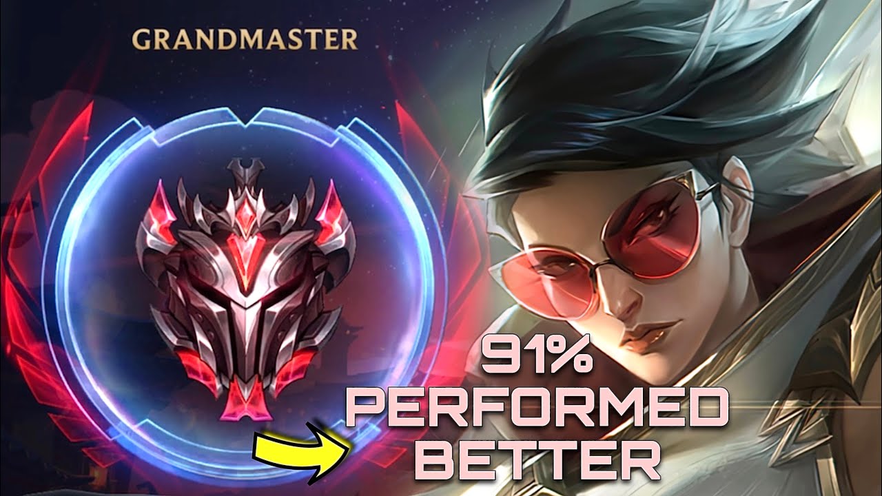 WILD RIFT VAYNE GRANDMASTER GAMEPLAY / SEASON 8 91% PERFORMED BETTER IN ...
