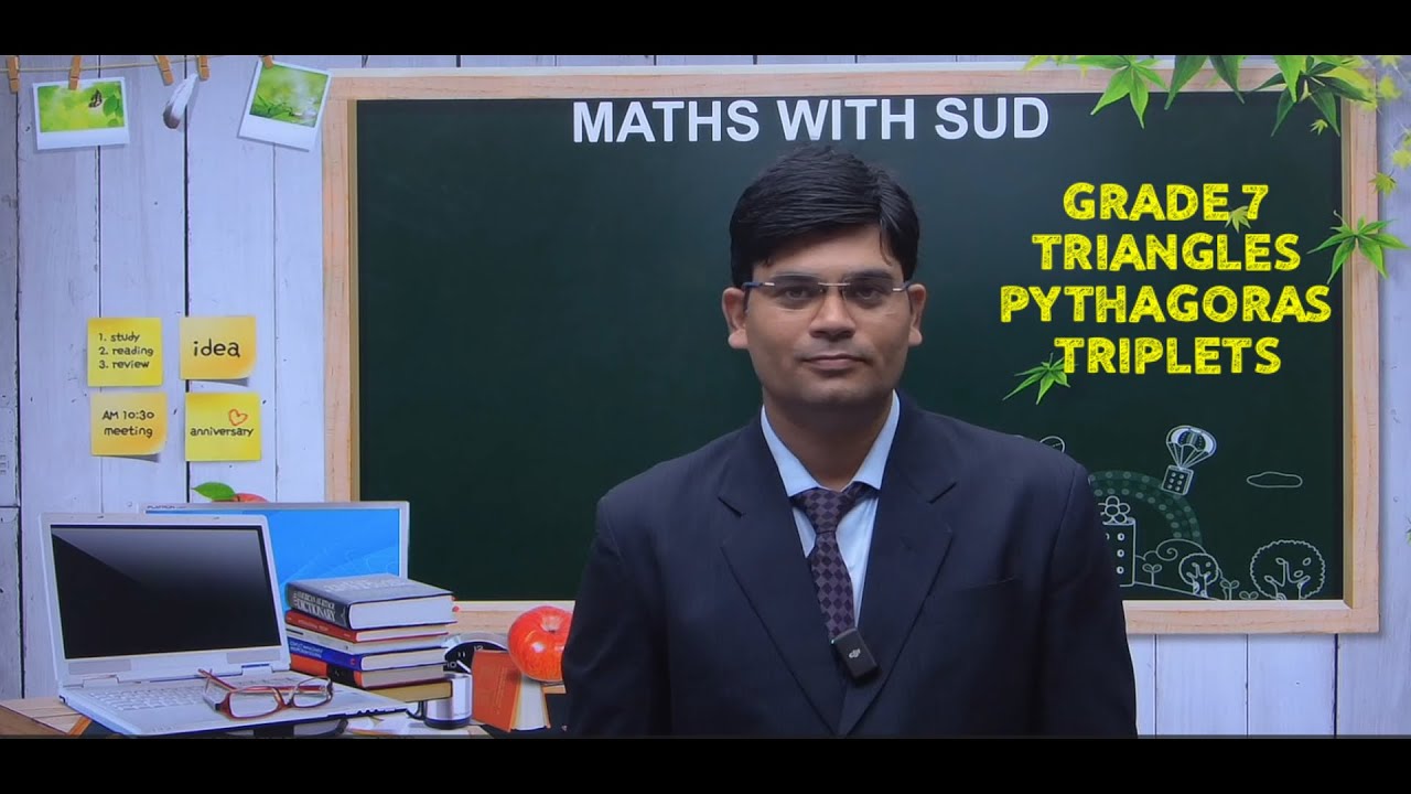 MATHS GRADE 7 : cbse triangle - YouTube
