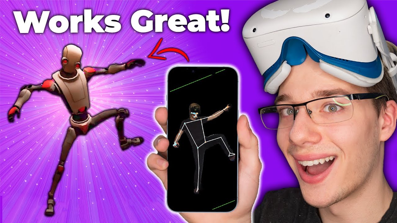 Great VR Full Body Tracking With JUST a Quest & iPhone! - YouTube