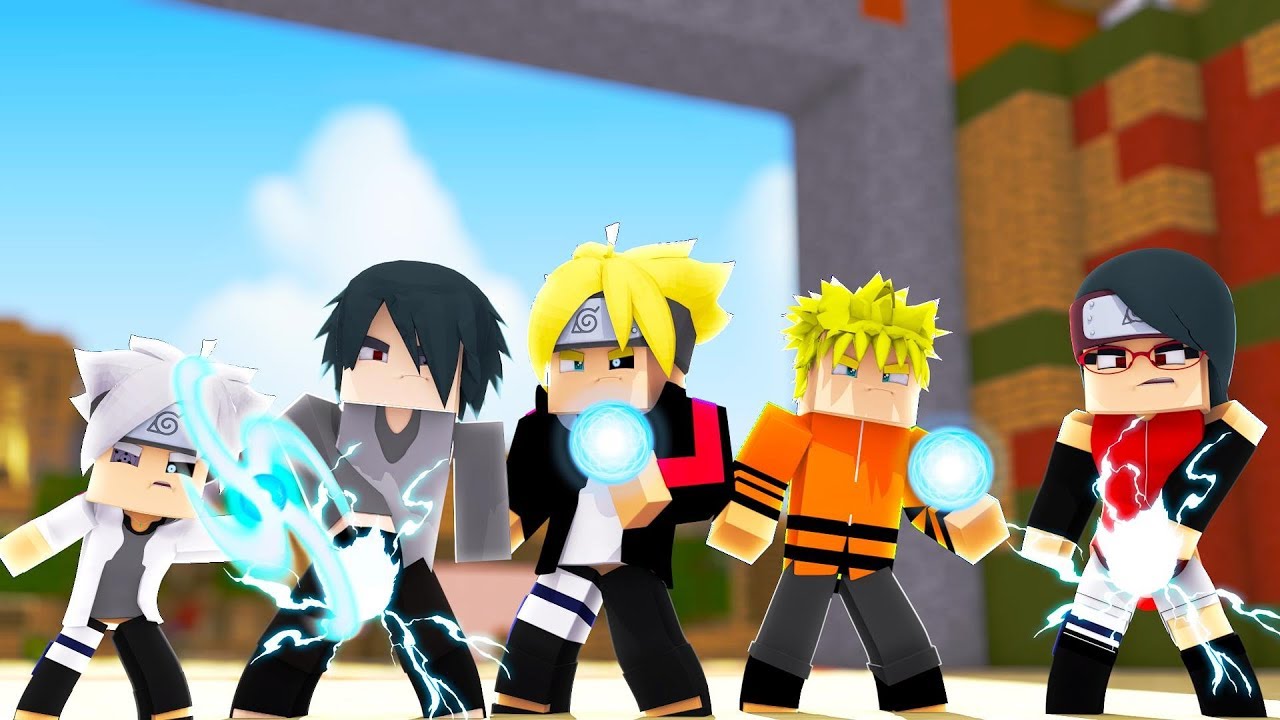 Minecraft: MODPACK DO SARUTO E DO BORUTO - YouTube