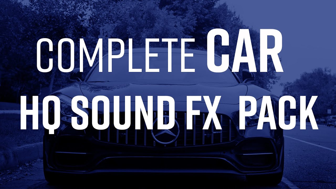 Royalty Free Car Sound Effects COMPLETE PACK - YouTube