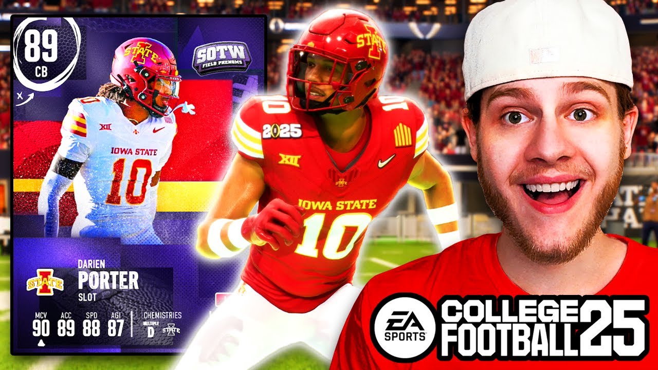 *NEW* CB1 Darien Porter Takes On CUT Gauntlet! College Football 25 ...