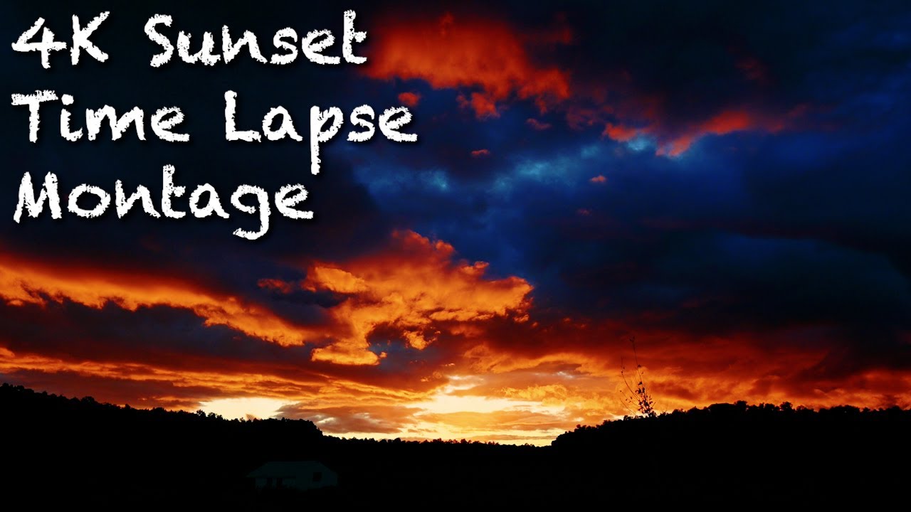 Desert Sunset Time Lapse Screensaver in 4K - YouTube