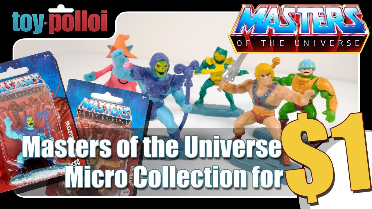 MOTU Micro Collection figures for $1!! Review- Toy Polloi - YouTube