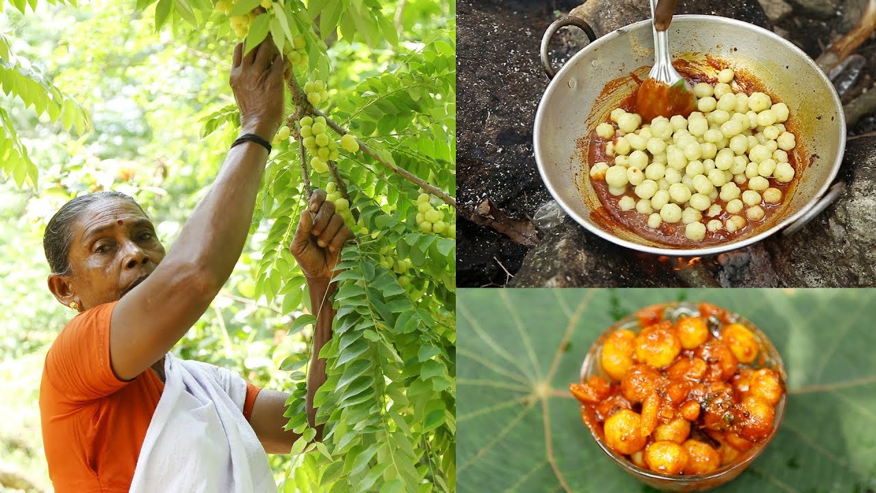 Simple and Easy | Fresh Star Gooseberry Recipe | Kerala Style - YouTube