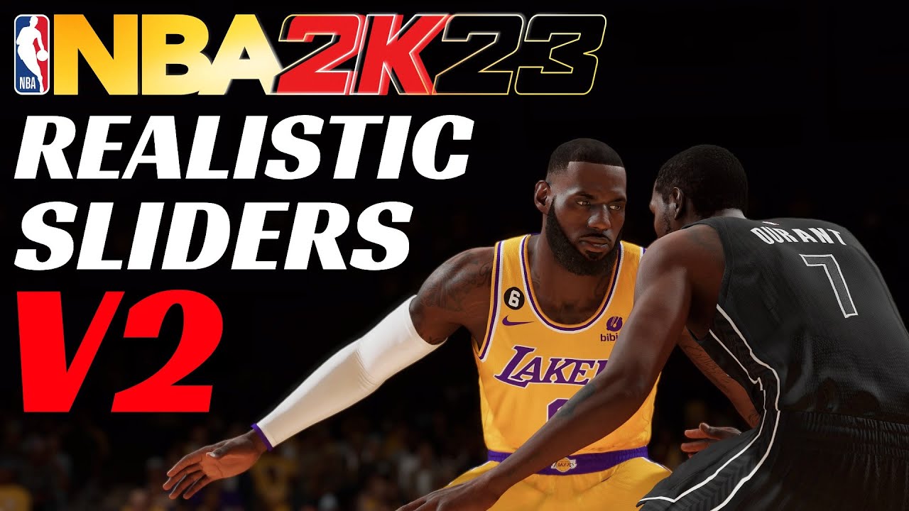 These Are The BEST Simulation Sliders Out Right Now NBA 2K23 Slider Set ...