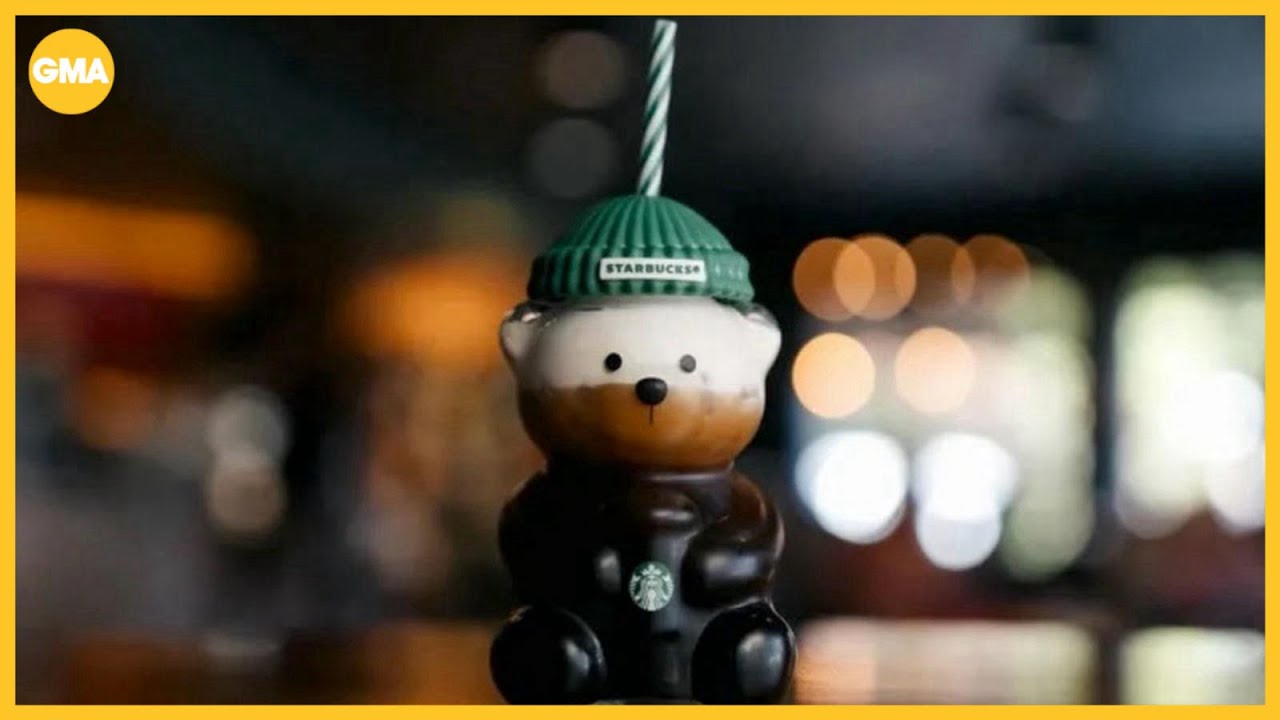 Starbucks 'Bearista' cups go viral, spark controversy - YouTube