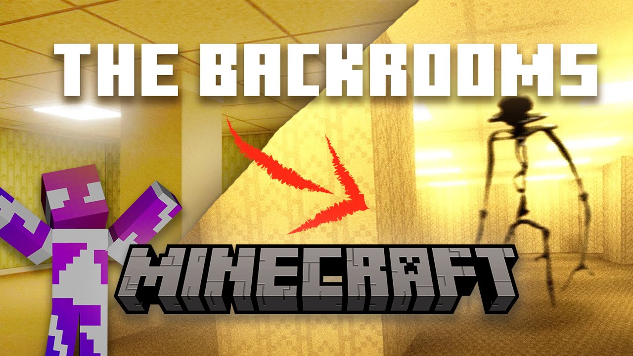 I Played The Backrooms, but it's Minecraft - YouTube