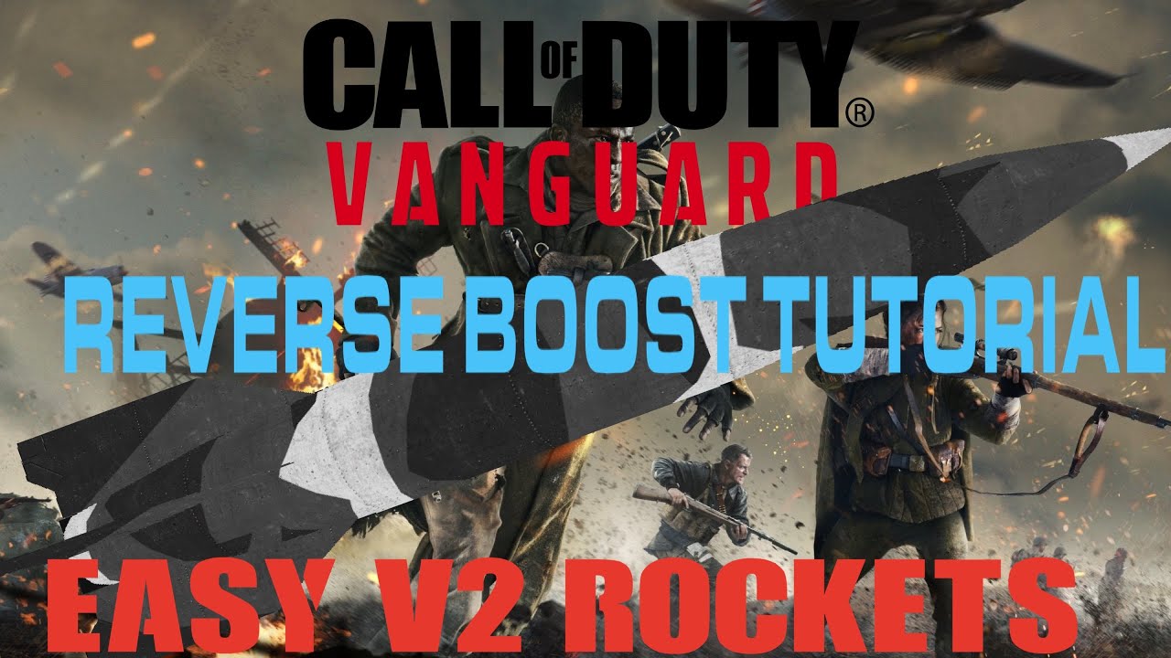 How To REVERSE BOOST In Call Of Duty Vanguard in 2022 - YouTube