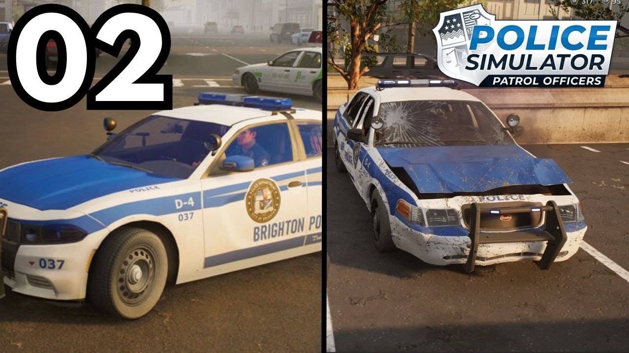 FIRST PATROL CAR SHIFT | Police Simulator: Patrol Officers - YouTube