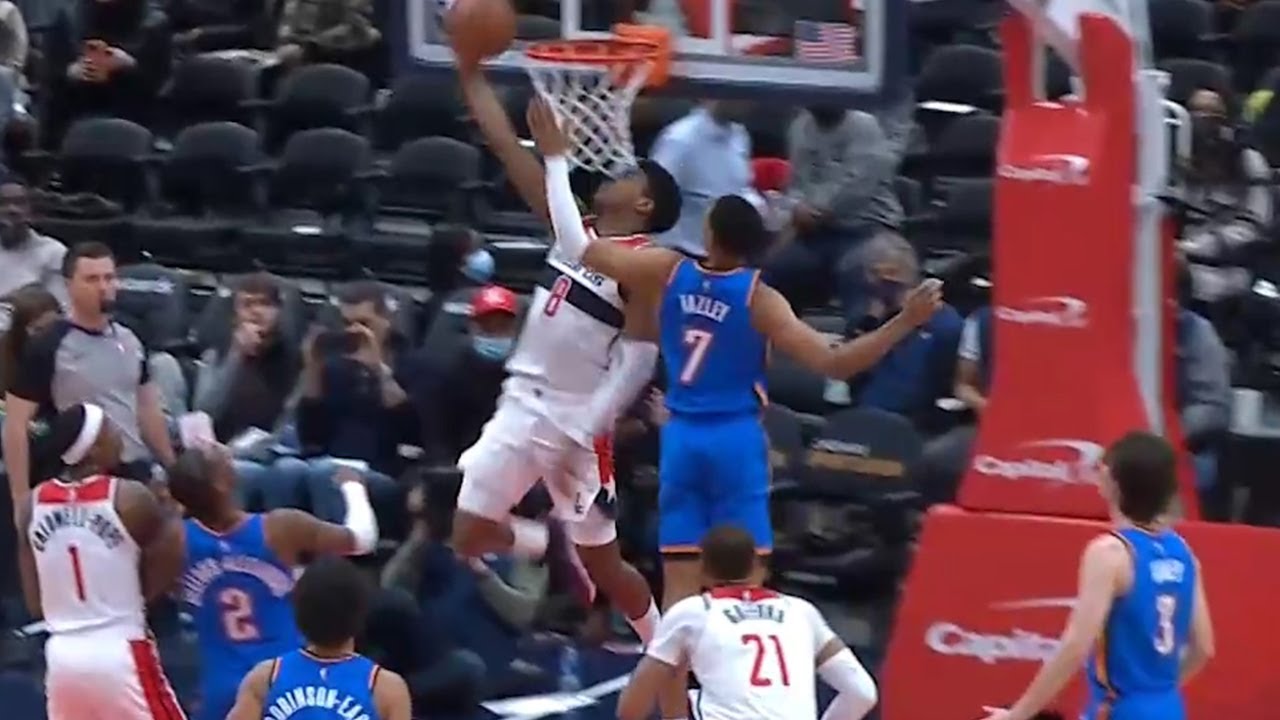 Rui Hachimura with the reverse dunk out of no where - YouTube